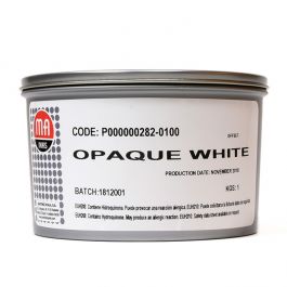 Tinta de Offset 1 Kg - Blanco Opaco - Rittagraf
